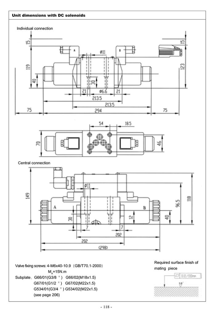 Electromagnetic Directional Valve WE10 - www.wendefuvalve.com