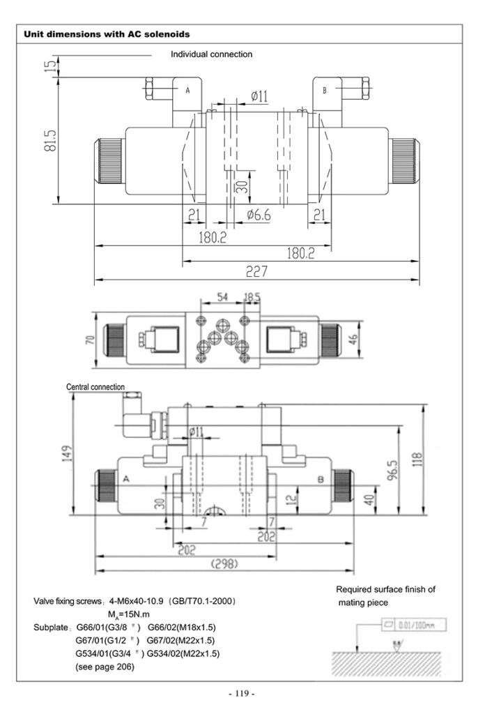 Electromagnetic Directional Valve WE10 - www.wendefuvalve.com